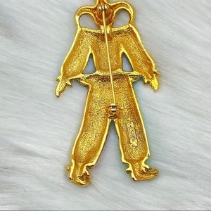 Vintage | Jewelry | Vintage Ajc Mardi Gras Clown Brooch | Poshmark